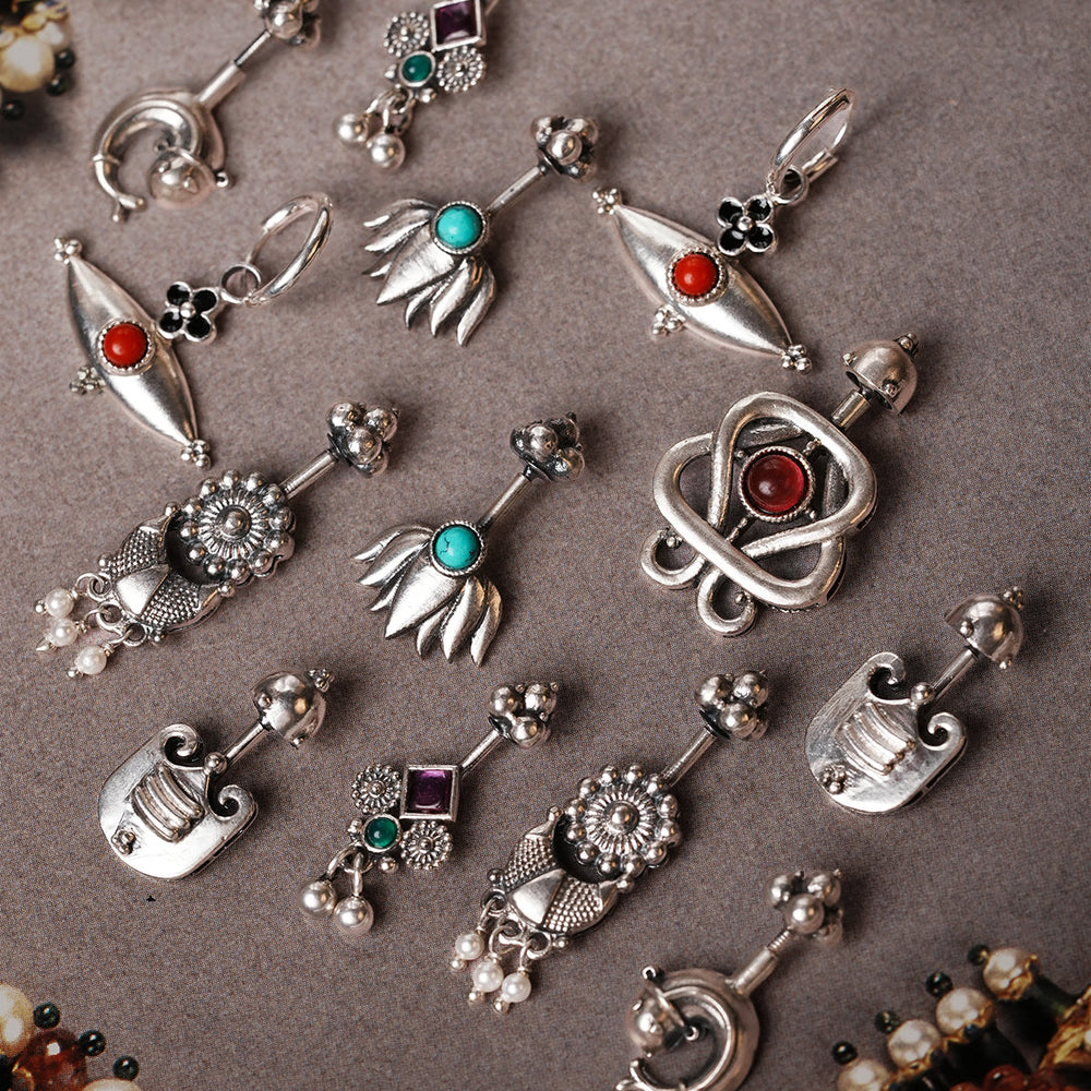 Silver Bugadi Online | Bugdi Design | Bugadi Earring | Bugadi Piercing