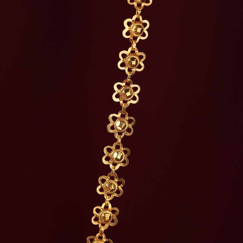 Buy Bakuli Haar Gold Plated [ Single Layered ] By Moha Online by MOHA