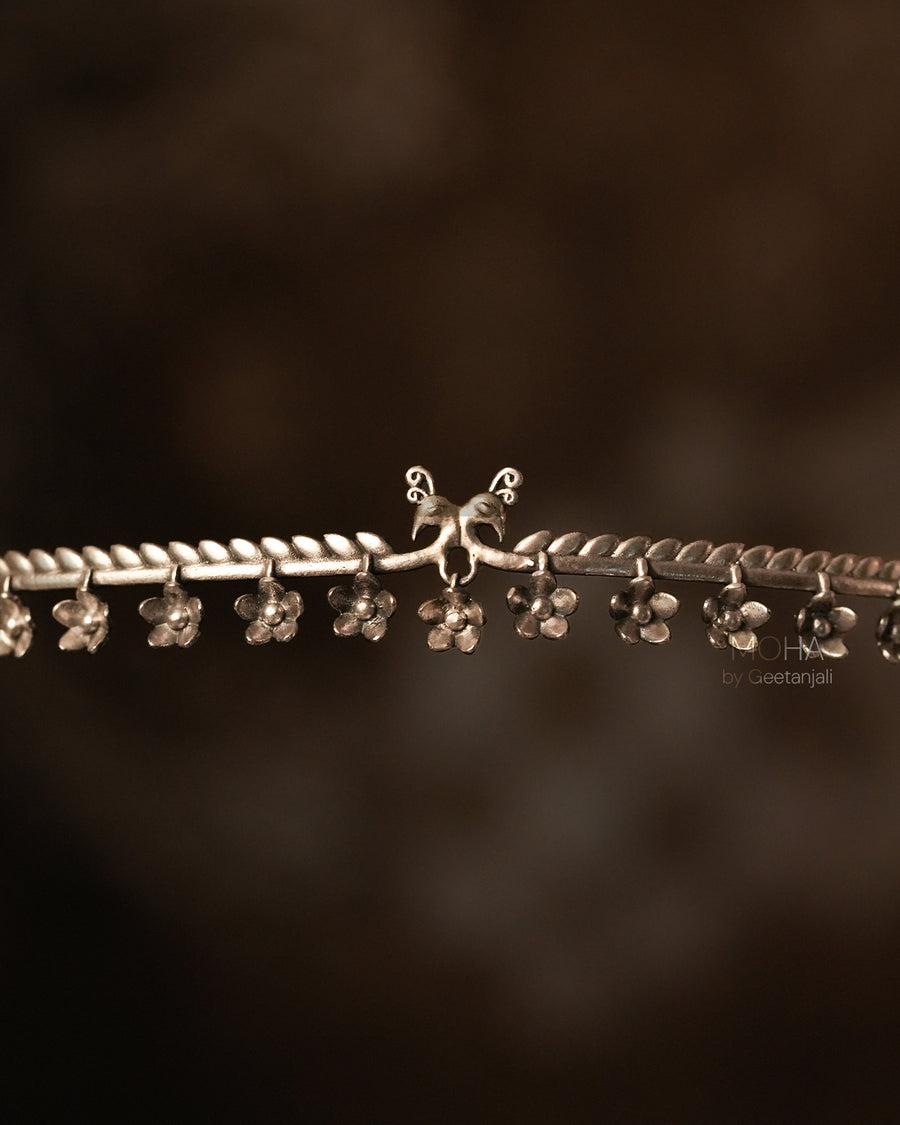 Buy Mora Silver Choker Necklace by MOHA Online by MOHA