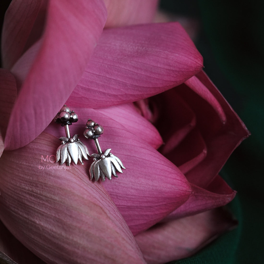 Silver Bugadi – Maharashtrian Heritage in Stud Design