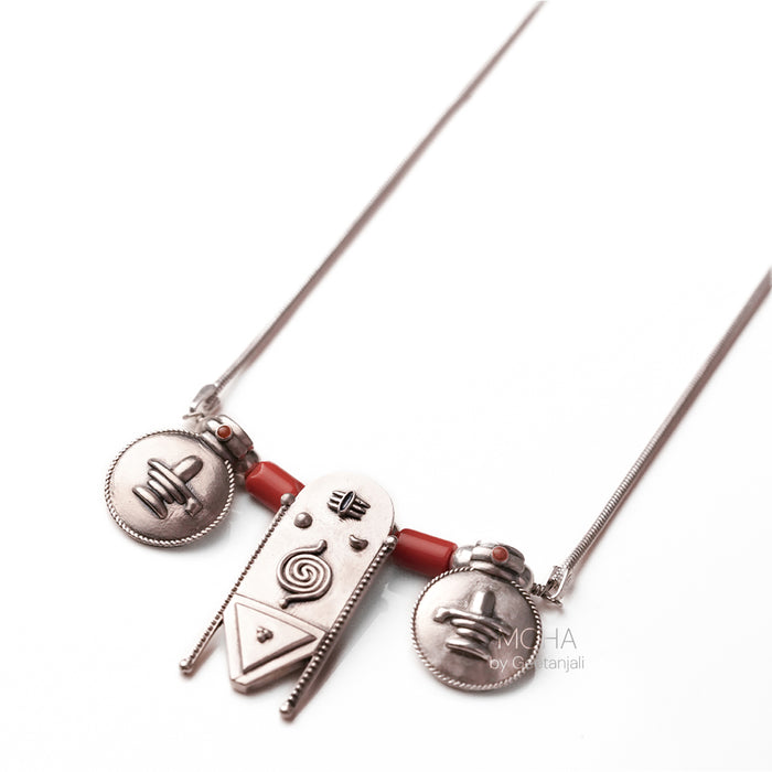 Buy Pinakin Taali Silver Chain by MOHA Online by MOHA