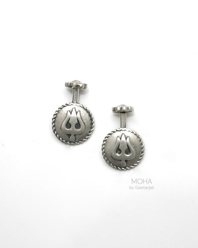 Silver Bugadi – Maharashtrian Heritage in Stud Design