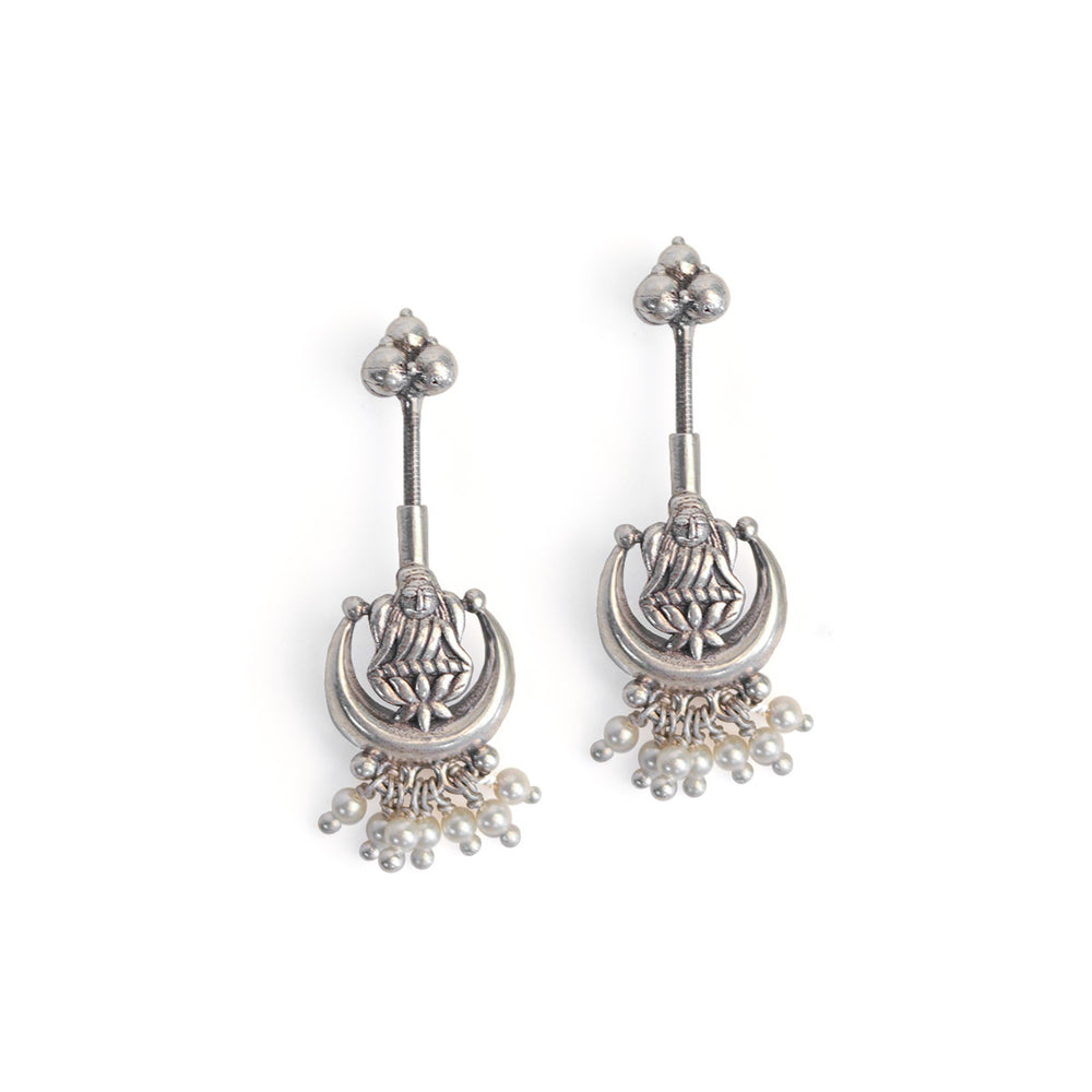 Buy Chandra Lakshmi silver bugadi by Moha Online by MOHA