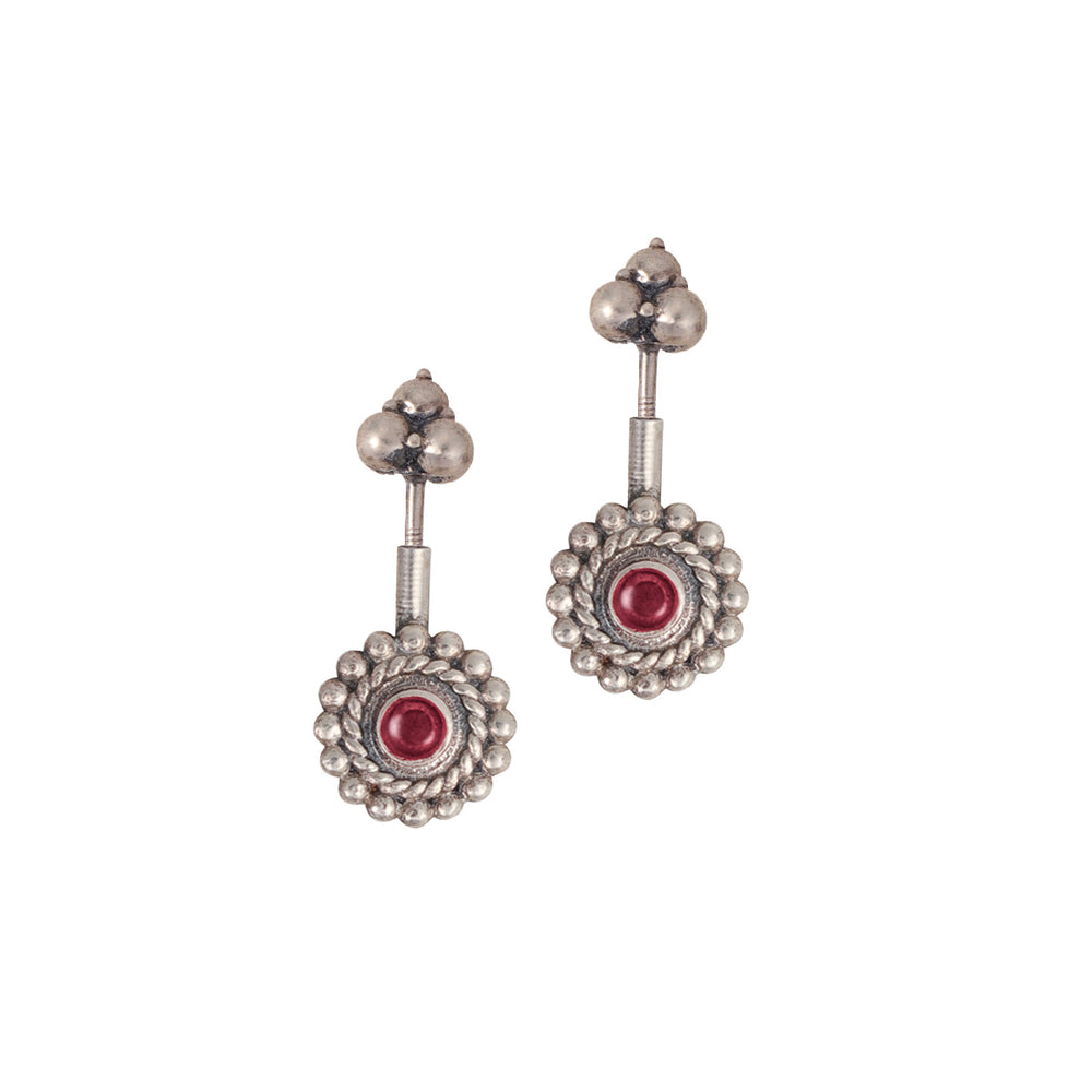 92.5 Silver Bugadi Earrings | Traditional Jewellery | MohabyGeetanjali